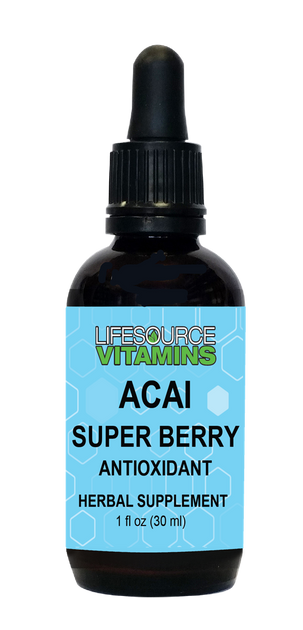 LifeSource Vitamins-Acai Super Berry Antioxidant, 5,000 mg of Fresh ...