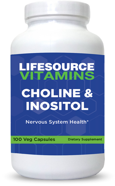 LifeSource Vitamins-Choline Bitartrate for Brain Support & Cognitive ...
