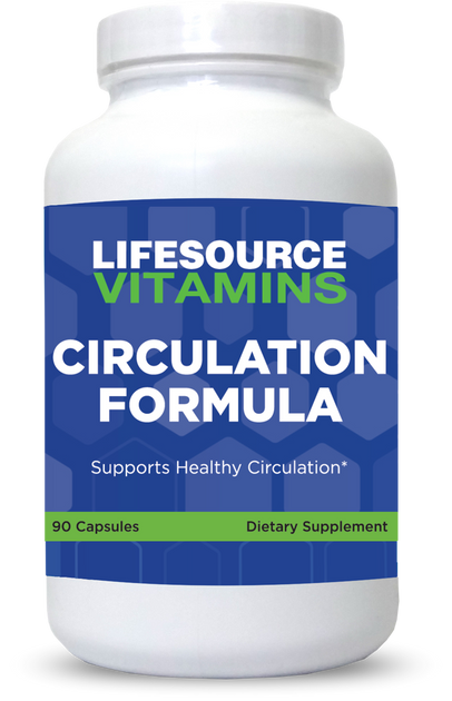 LifeSource Vitamins Circulation formula, 90 Capsules