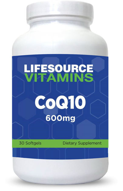 LifeSource Vitamins CoQ10 600 mg , 30 servings, Promotes Cardiovascular ...