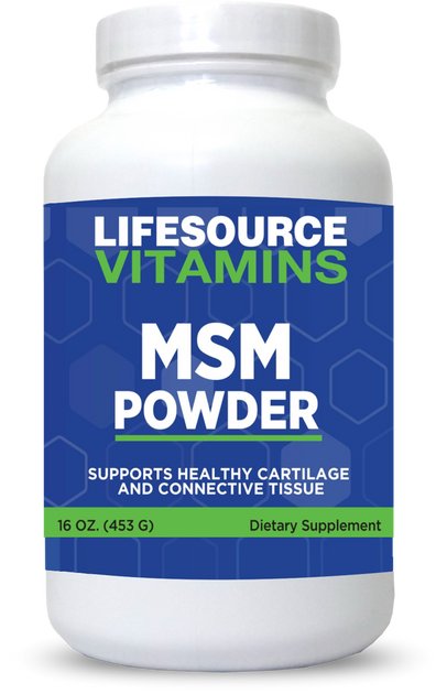 LifeSource Vitamins - MSM 2,000 mg - May replace expensive drugs ...