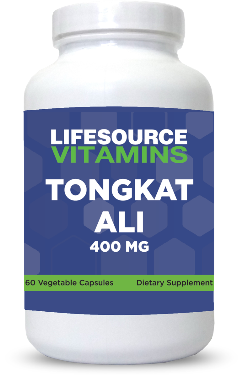 Tongkat Ali 400 mg - 60 Veg Capsules – LifeSource Vitamins
