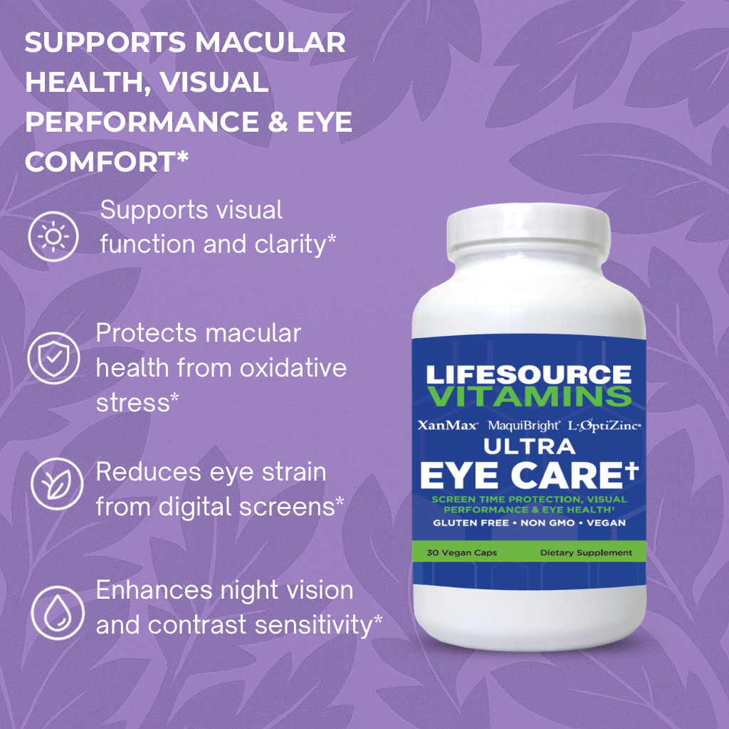 Ultra Eye Care - Vegan Caps - 2 sizes – LifeSource Vitamins
